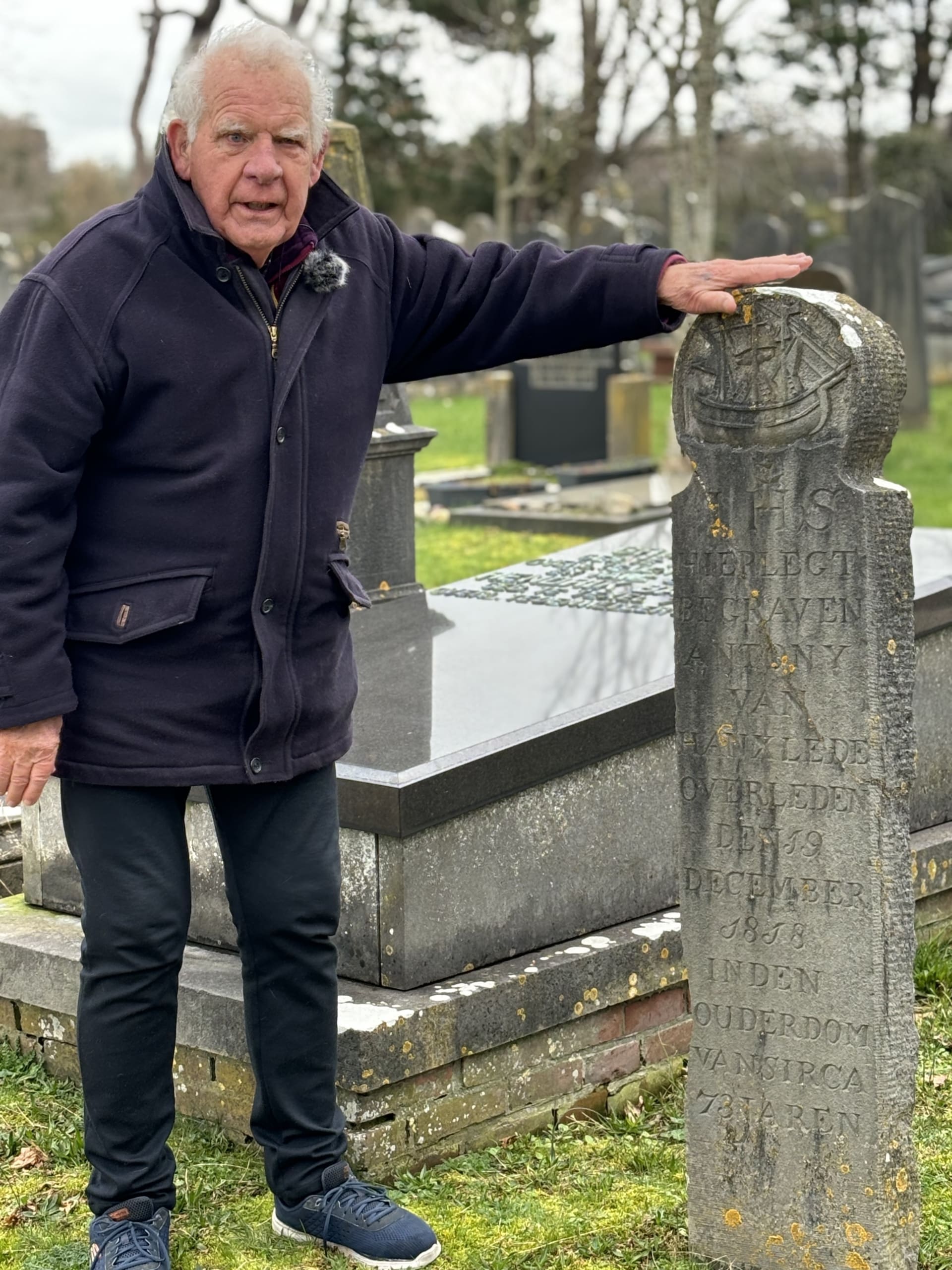 Anthony van Hanxleden - Verhalen algemene begraafplaats Den Helder
